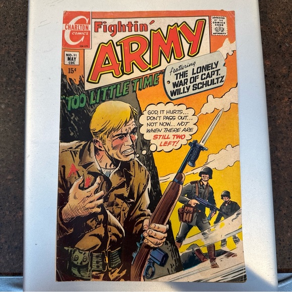 Toys | Fightin Army Published By Charlton Comics Issue Number 91 | Poshmark